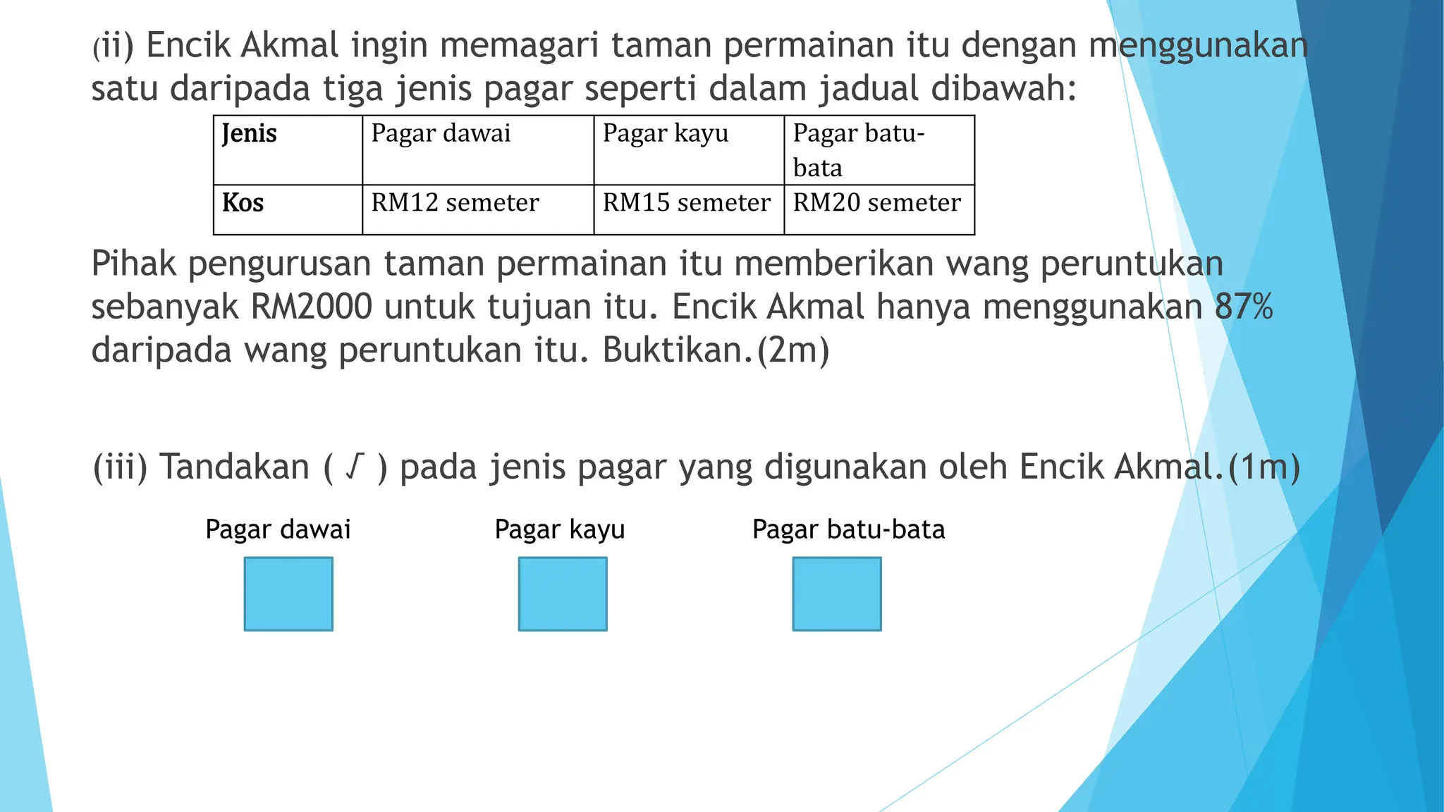 SKEMA DAN TEKNIK MENJAWAB SUKA SUKA JE AA | PPT