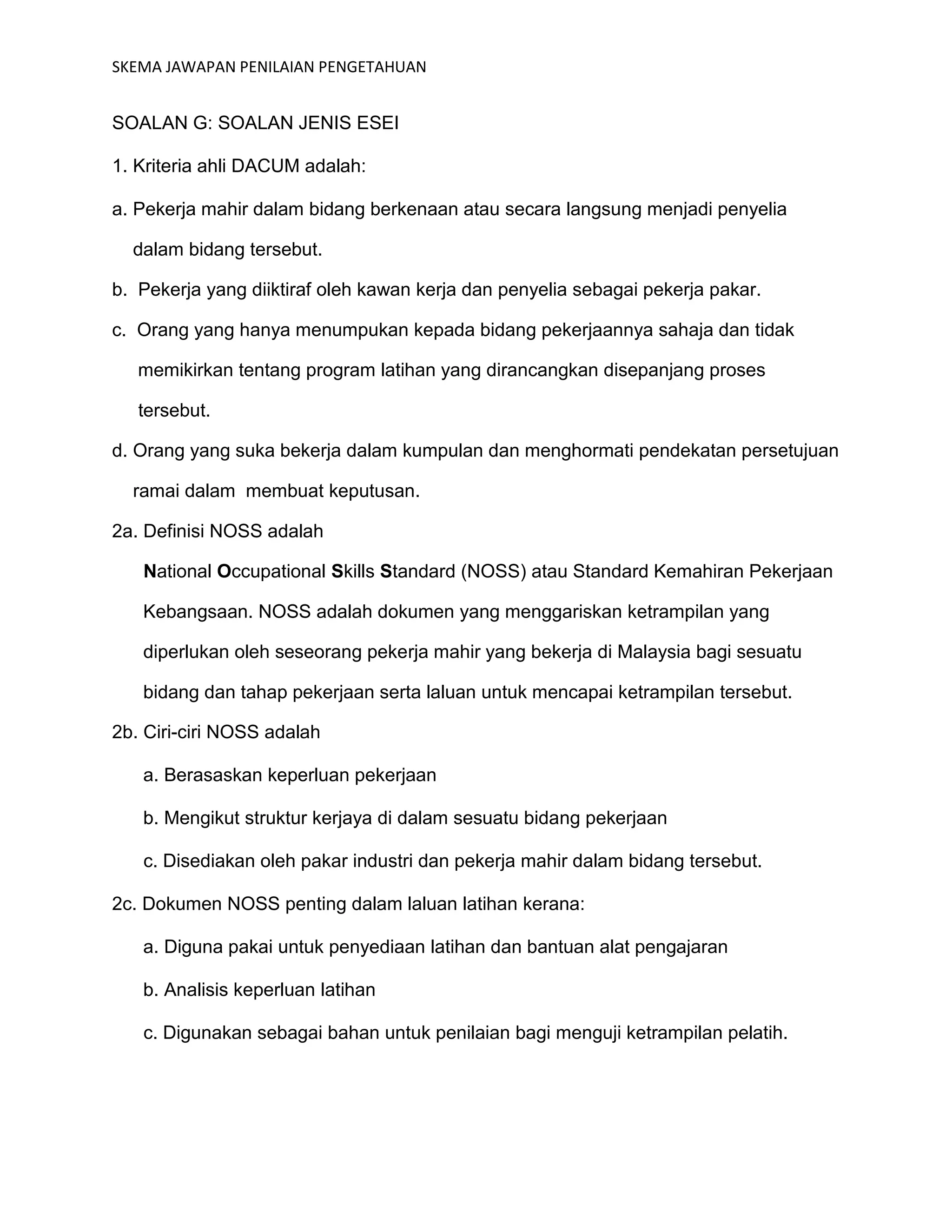 Skema jawapan | DOCX