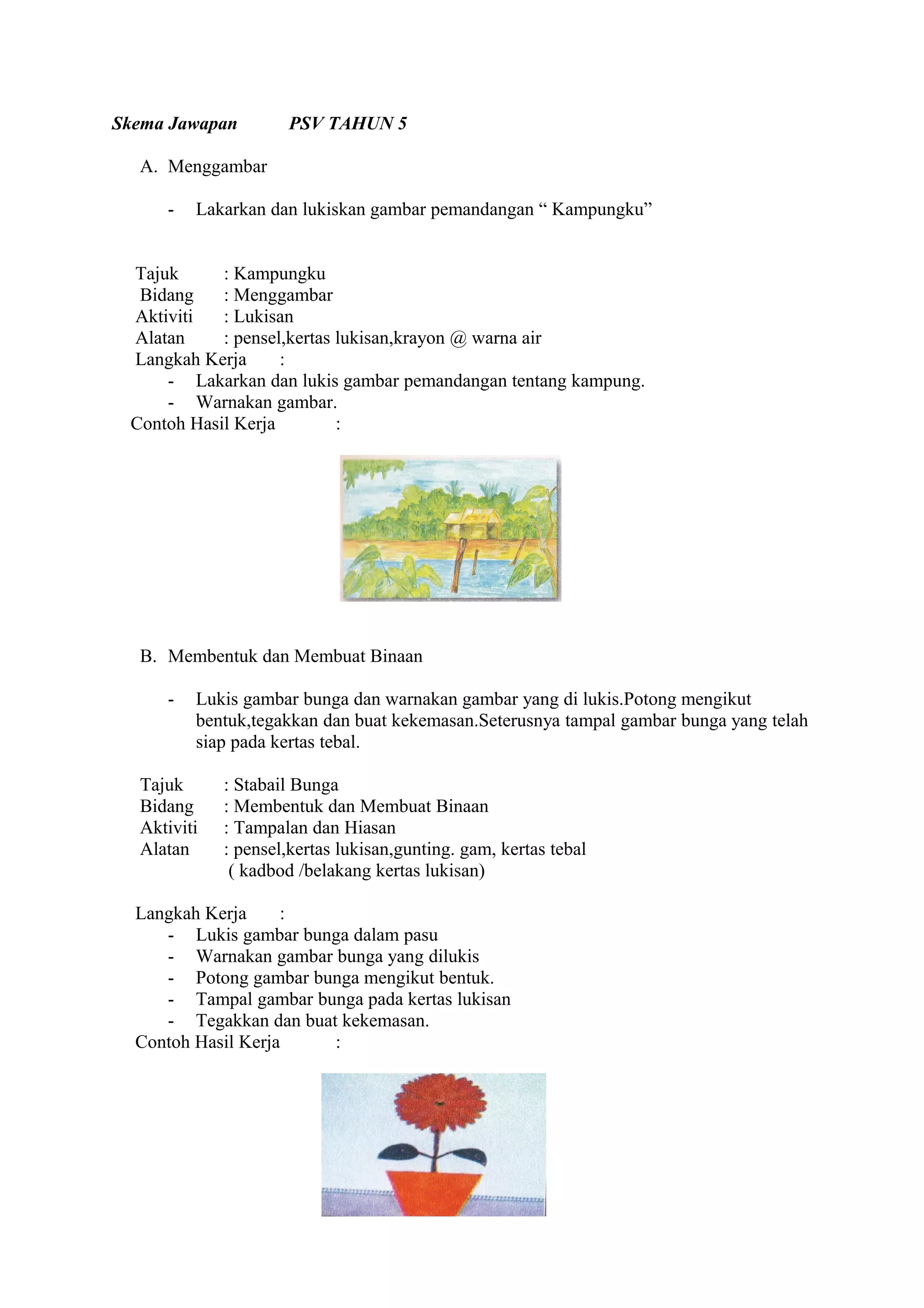 Skema jawapan psv | DOC