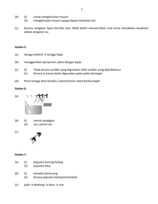 Skema jwpn k2 sains t5 2018 | PDF
