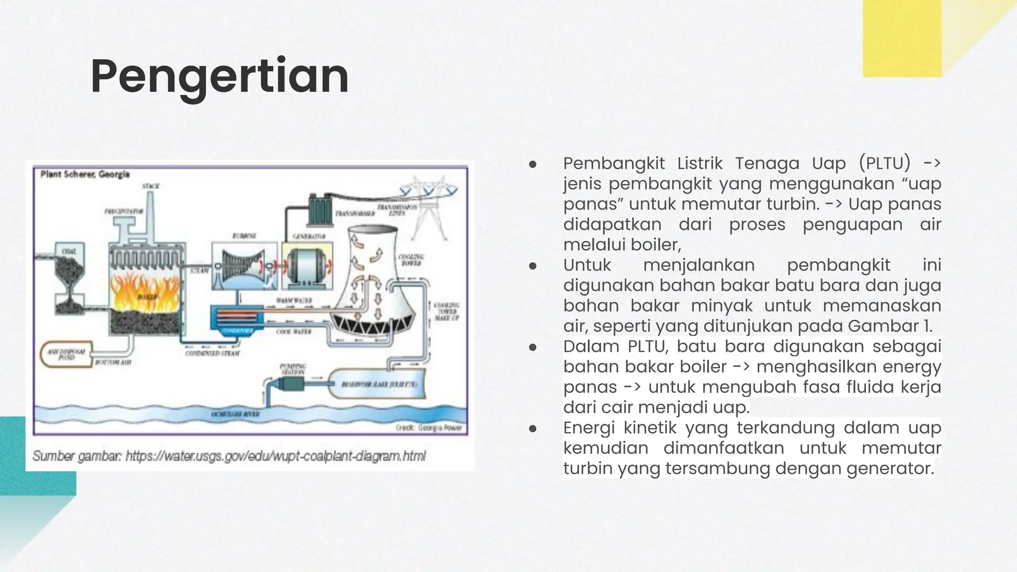 Skema kerja PLTU berbahan bakar batu bara.pdf