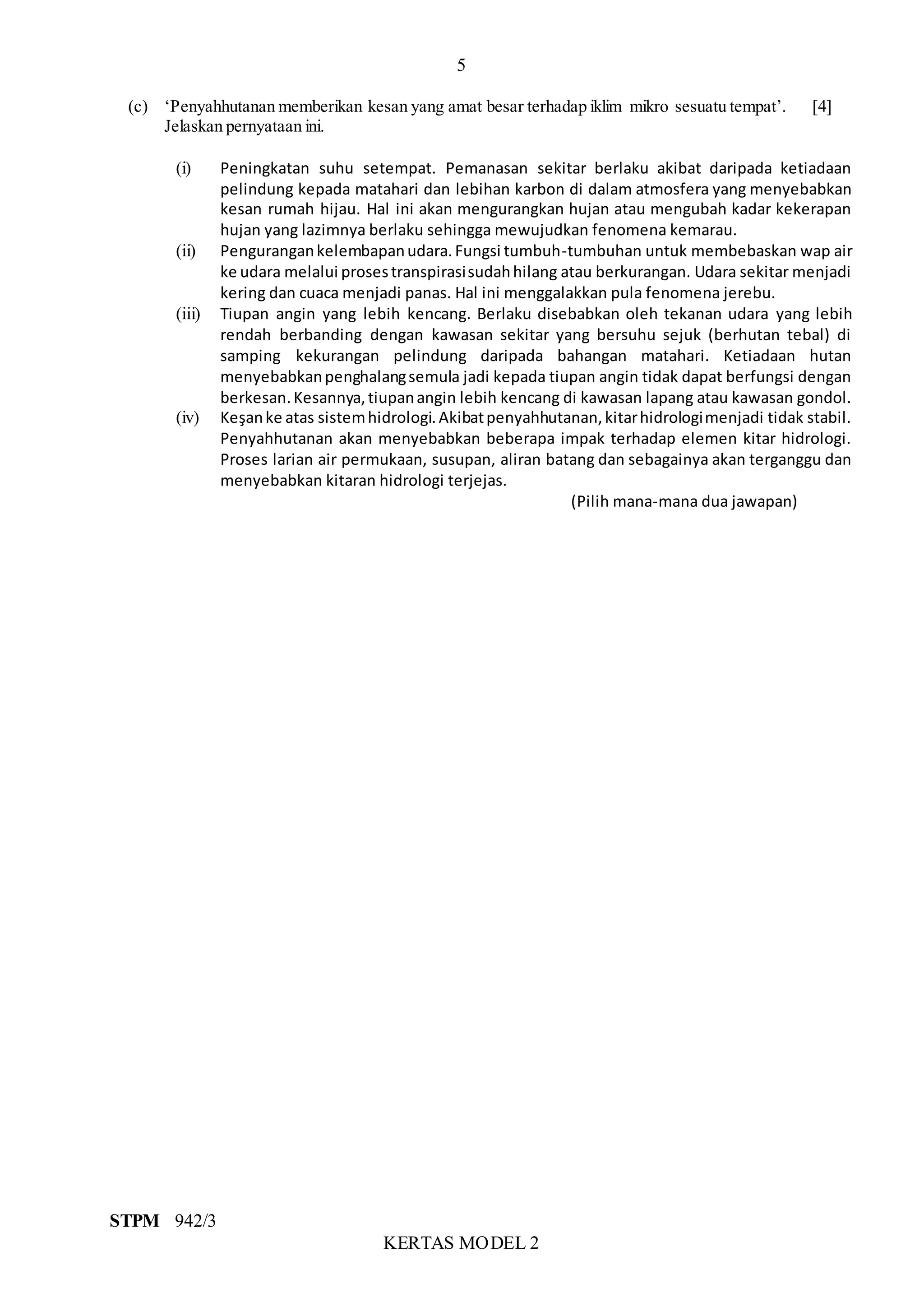 Skema kertas model 2 | DOCX