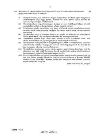 Skema kertas model 5 | DOCX