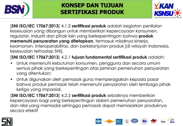 Skema_Sertifikasi_Produk_SNI_IEC_17067 | PDF