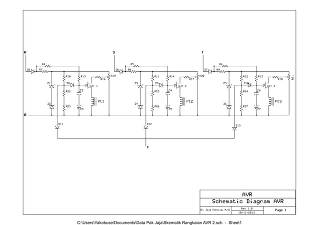 Skematik rangkaian avr 2 | PDF