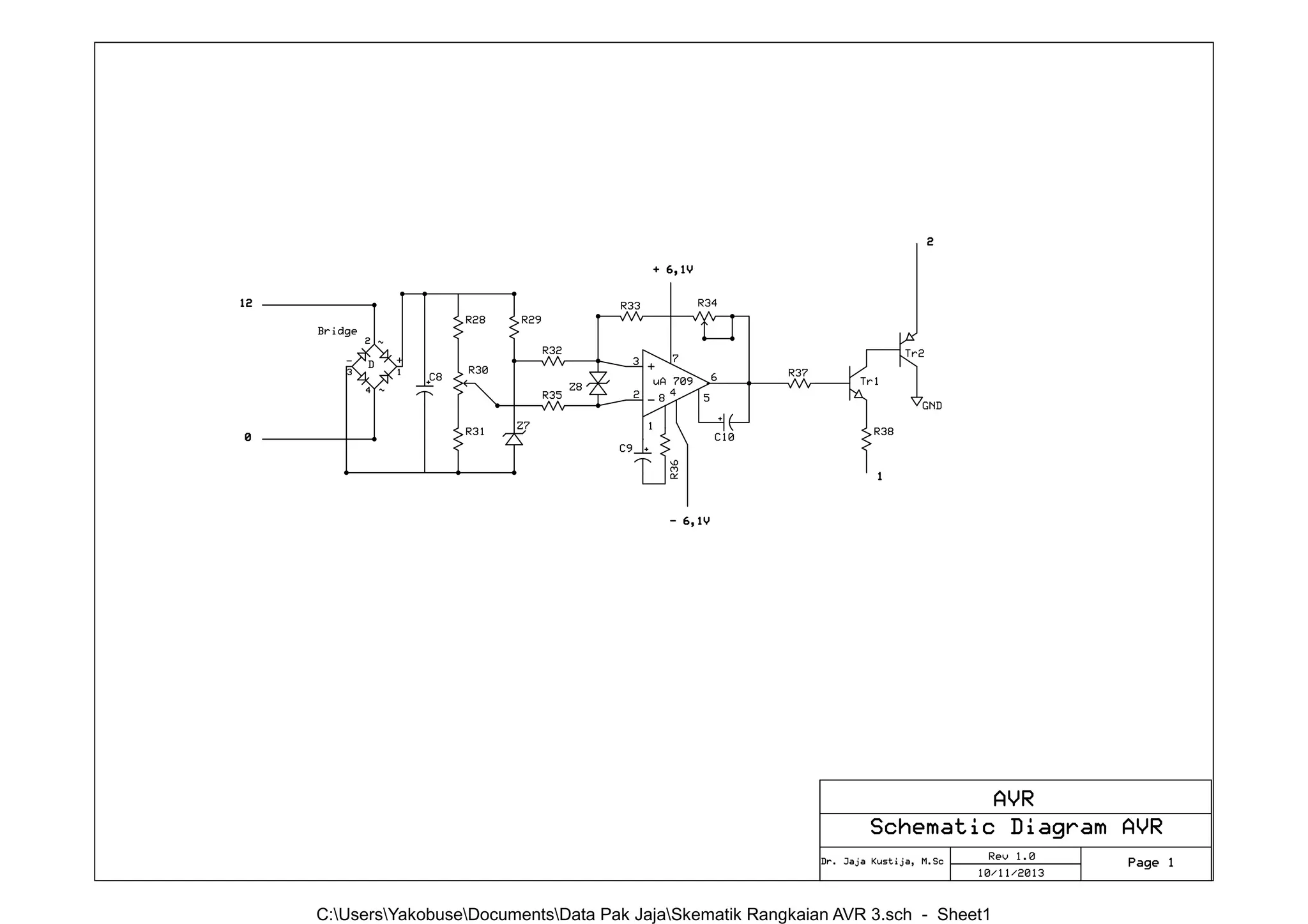 Skematik rangkaian avr 3 | PPT