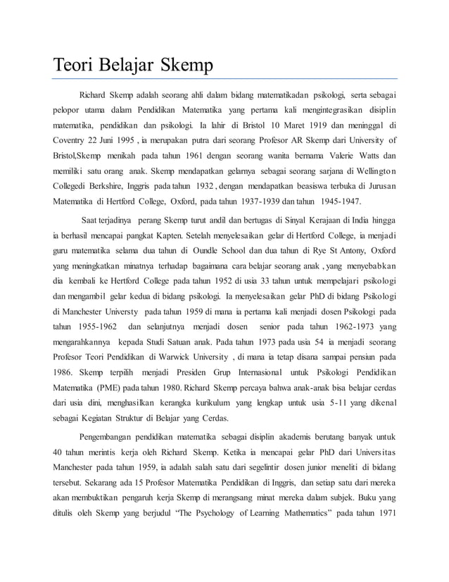 Skemp | DOCX