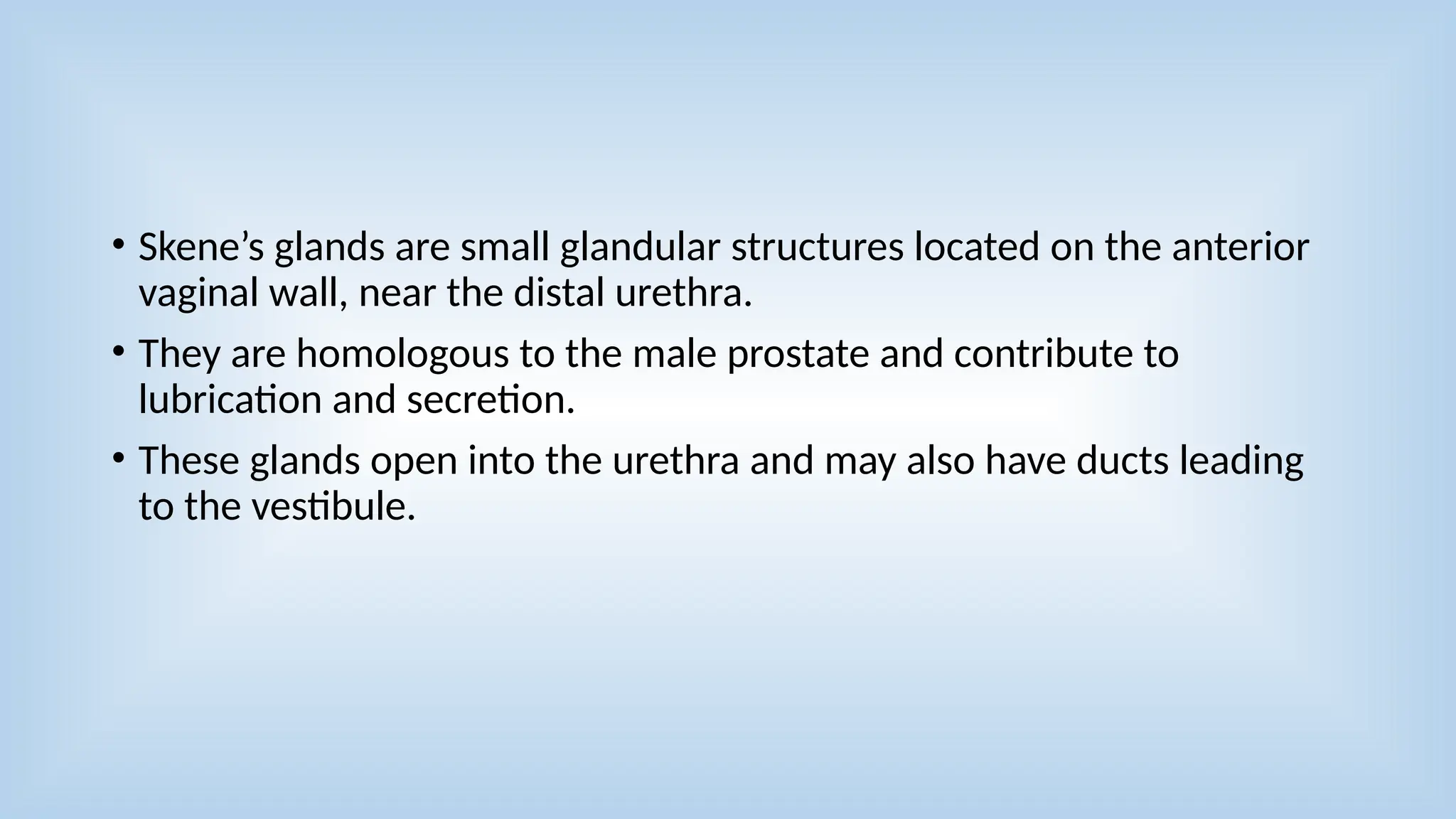 skene glands/ female prostate glands/ paraurethral glands.pptx