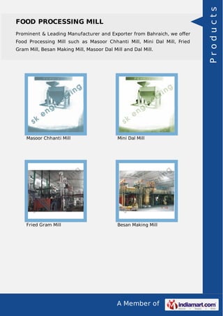SK Engineering & Allied Works, Bahraich, Dal Plant | PDF