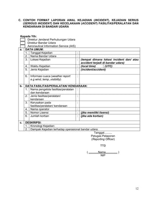 Skep 40-iii-2010 ac incident accident report | PDF