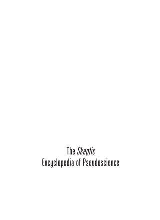 Skeptic encyclopedia of pseudoscience | PDF