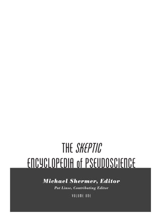 Skeptic encyclopedia of pseudoscience | PDF