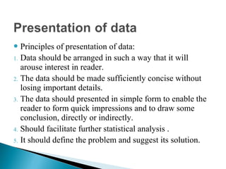 Data Presentation and Slide Preparation | PPT