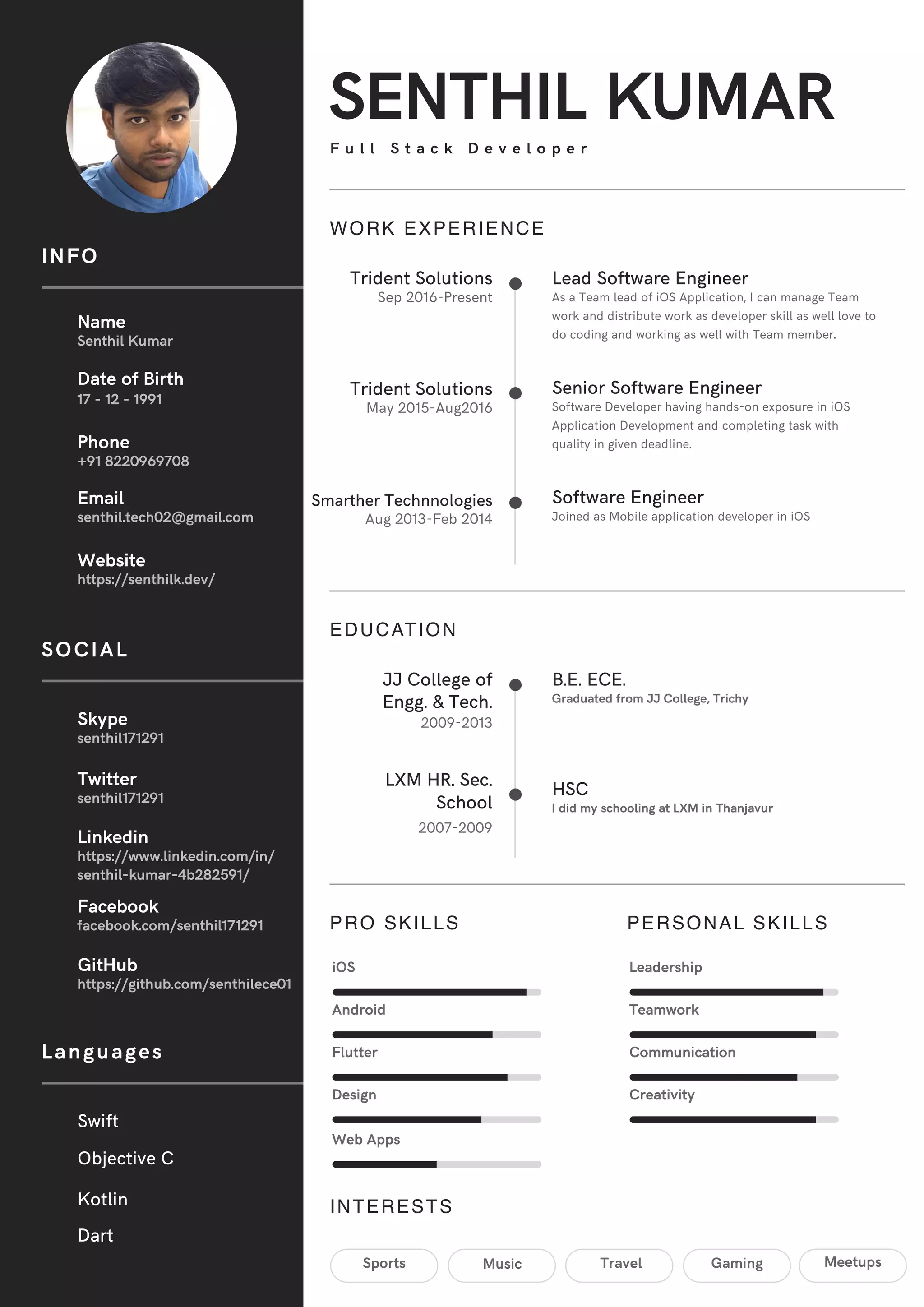 Senthil Resume | PDF