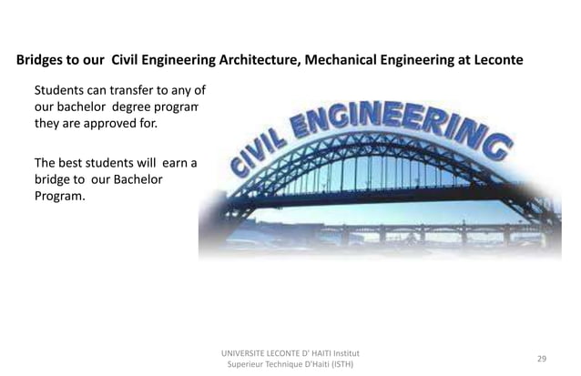 The Bridge for Haitian Higher Education | PPT