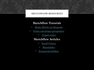 ProtoSketchflow | PPTX | Books and Literature