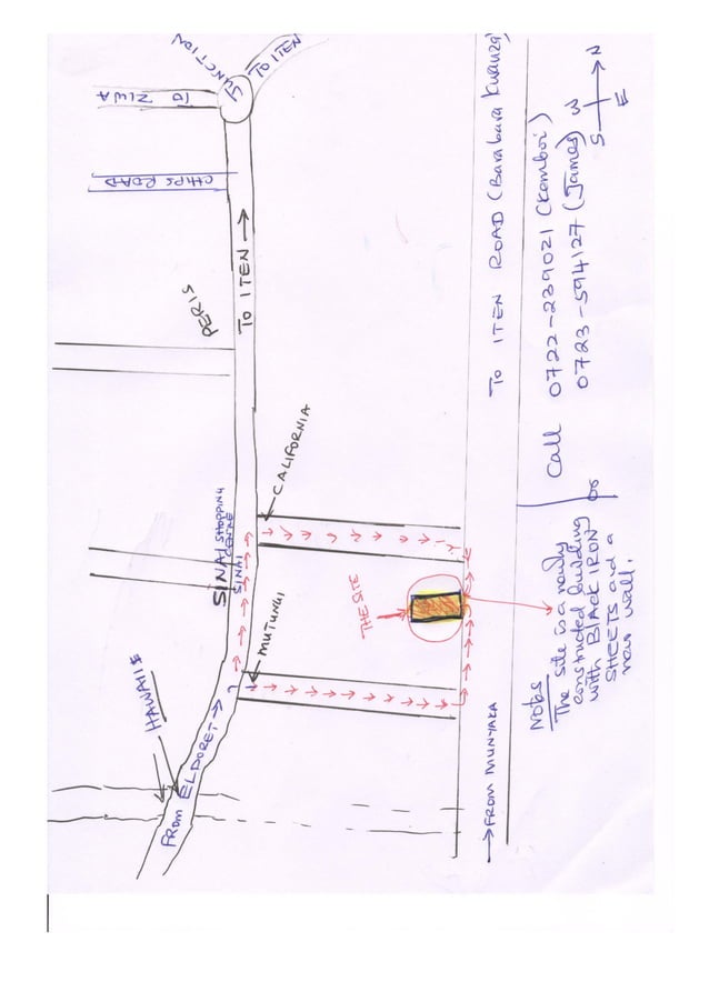 Sketch map kplc | PDF