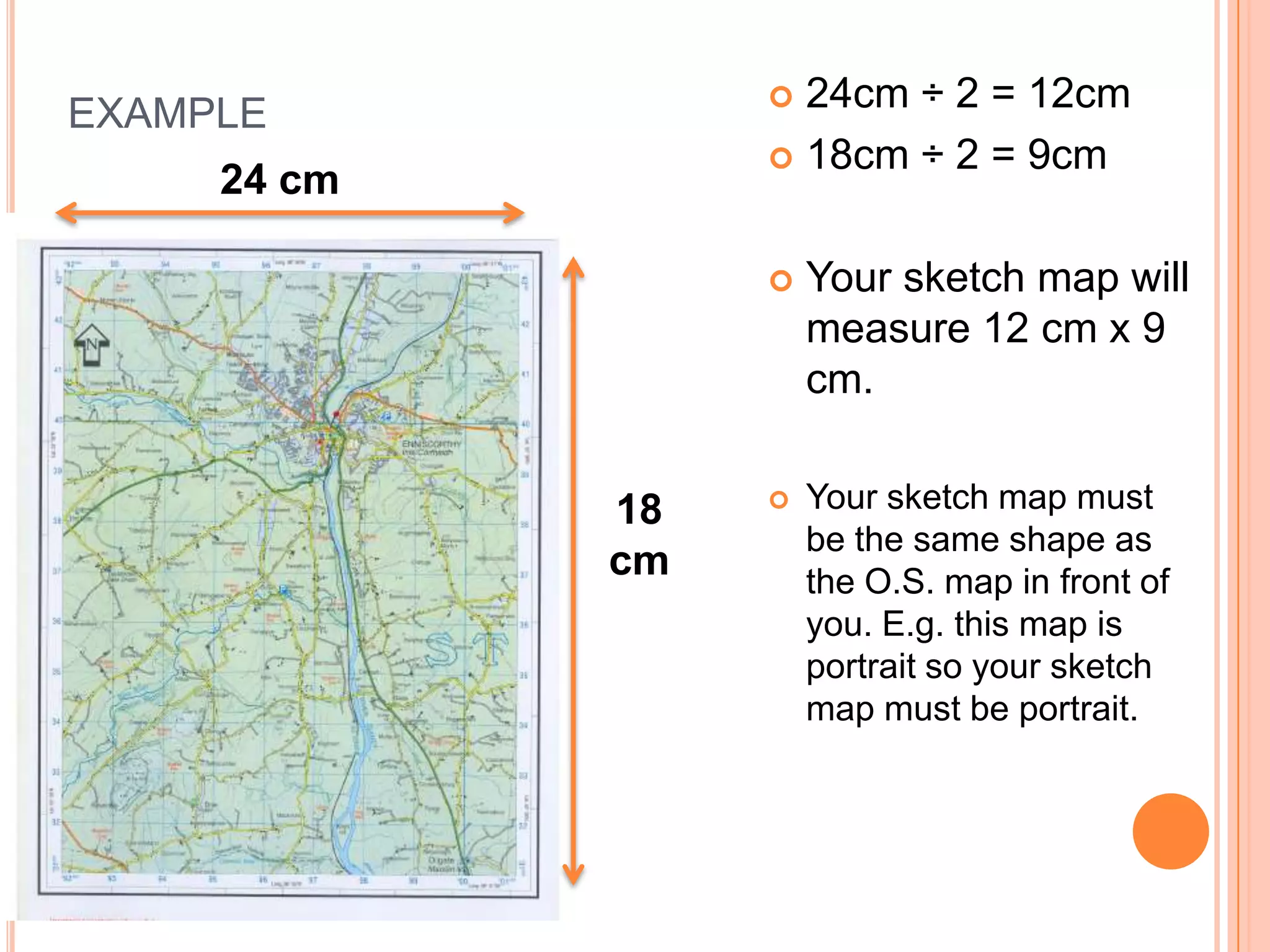 Drawing Sketch Maps of O.S. Maps and Aerial Photographs | PPTX