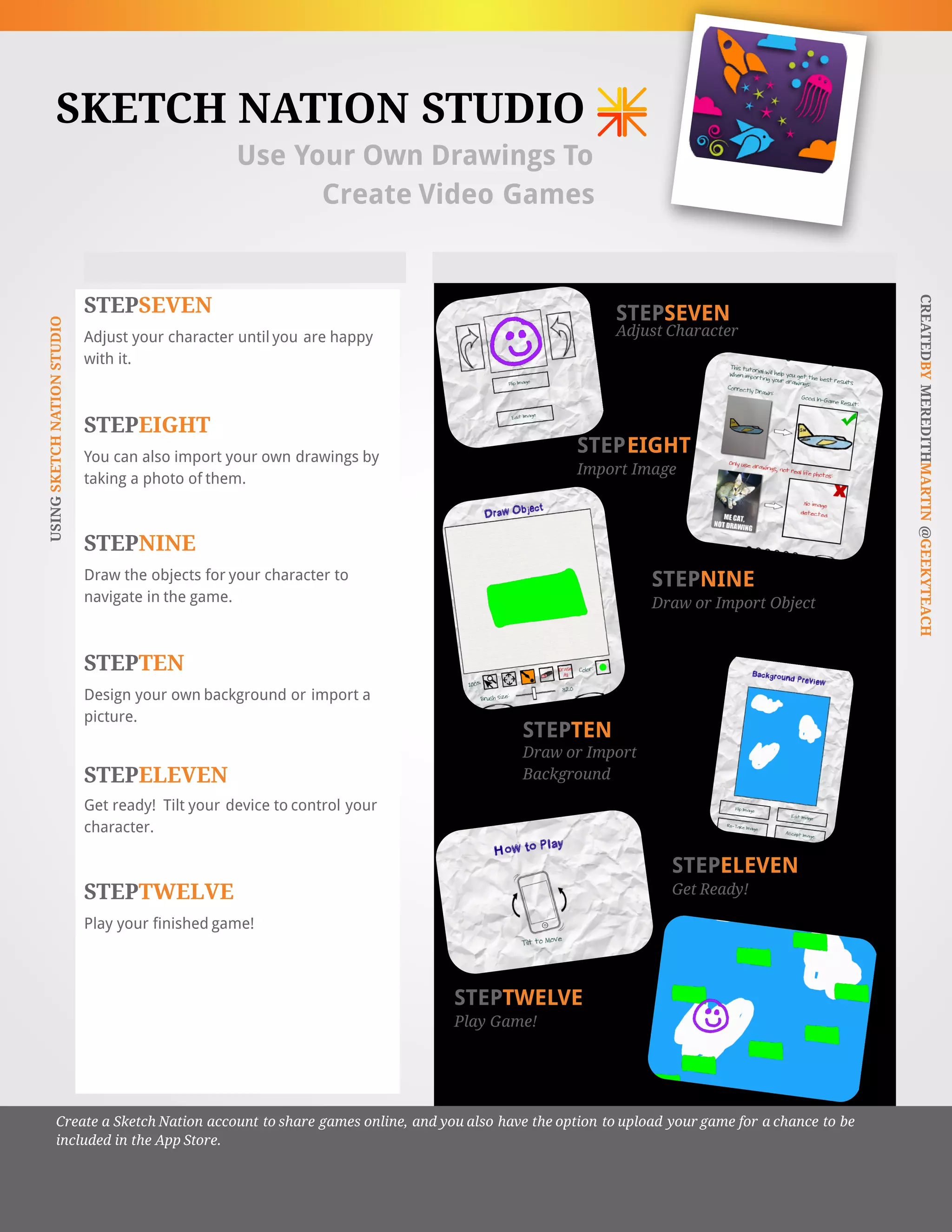 Sketch Nation Studio App Tutorial | PDF