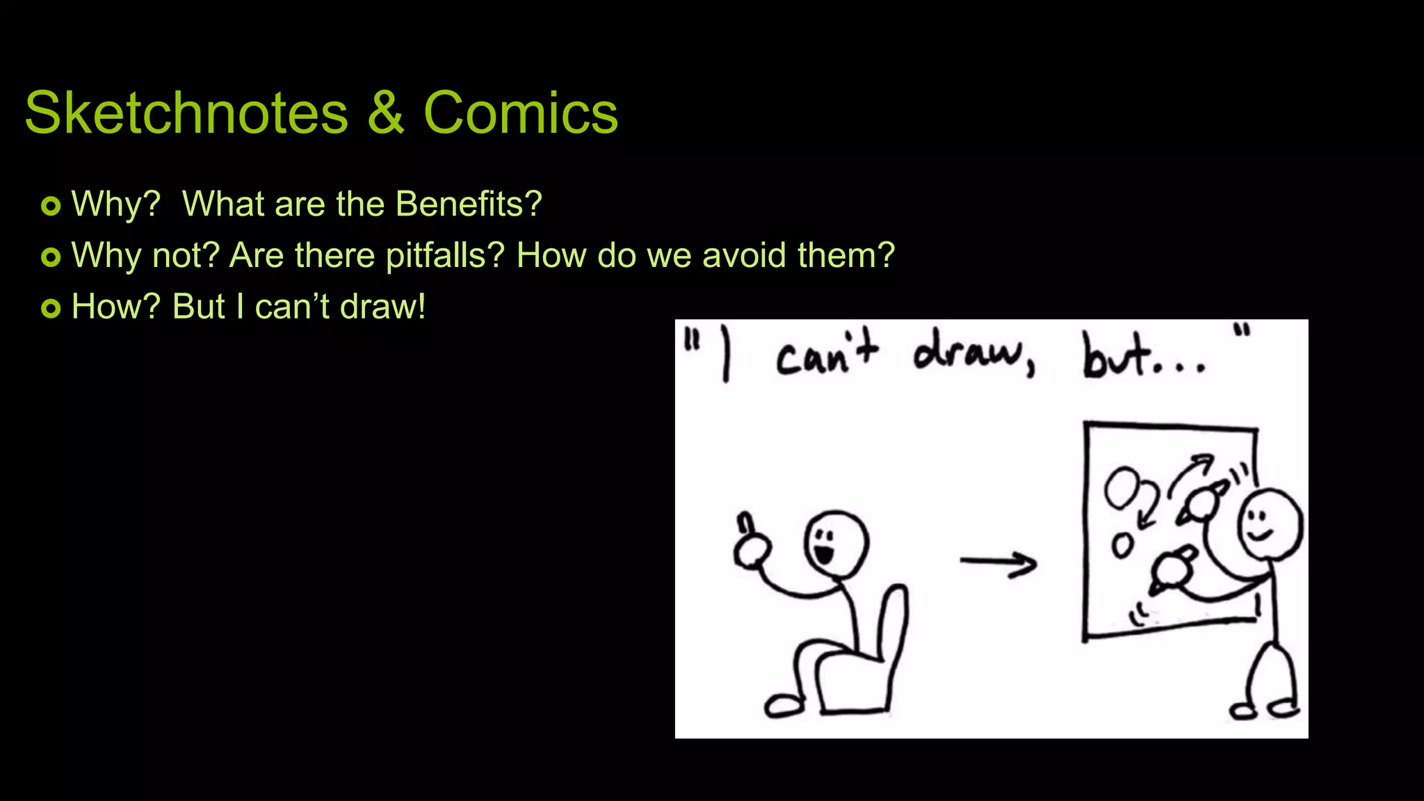 Sketchnotes Comics for Kids | PPTX