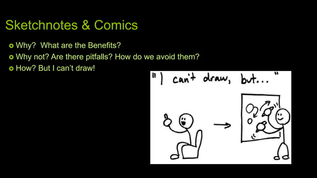 Sketchnotes Comics for Kids | PPTX