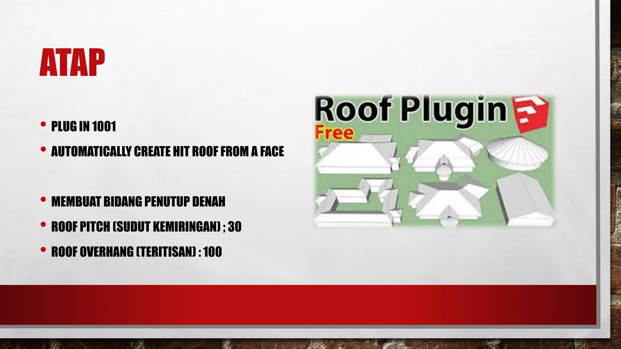 sketchup.pptx | Desktop Publishing | Computer Software and Applications