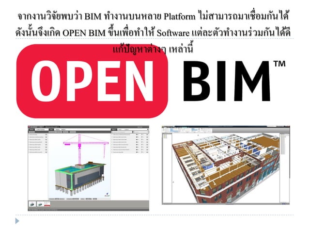 กระบวนการทำงานแบบ 3D CONSTRUCTION MODELING VS BIM | PPT