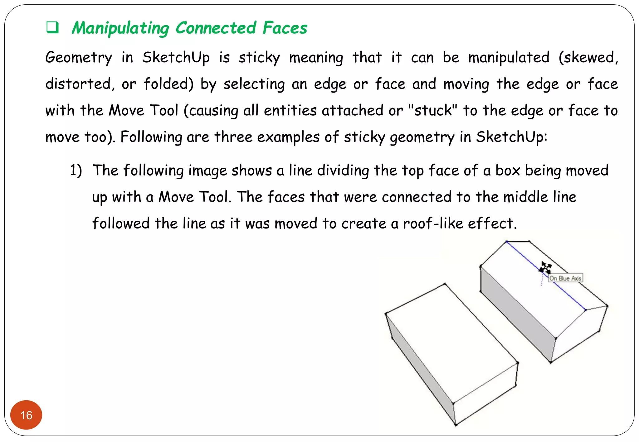 Sketchup basic course by Eng. Khalid A. Mter | PPTX