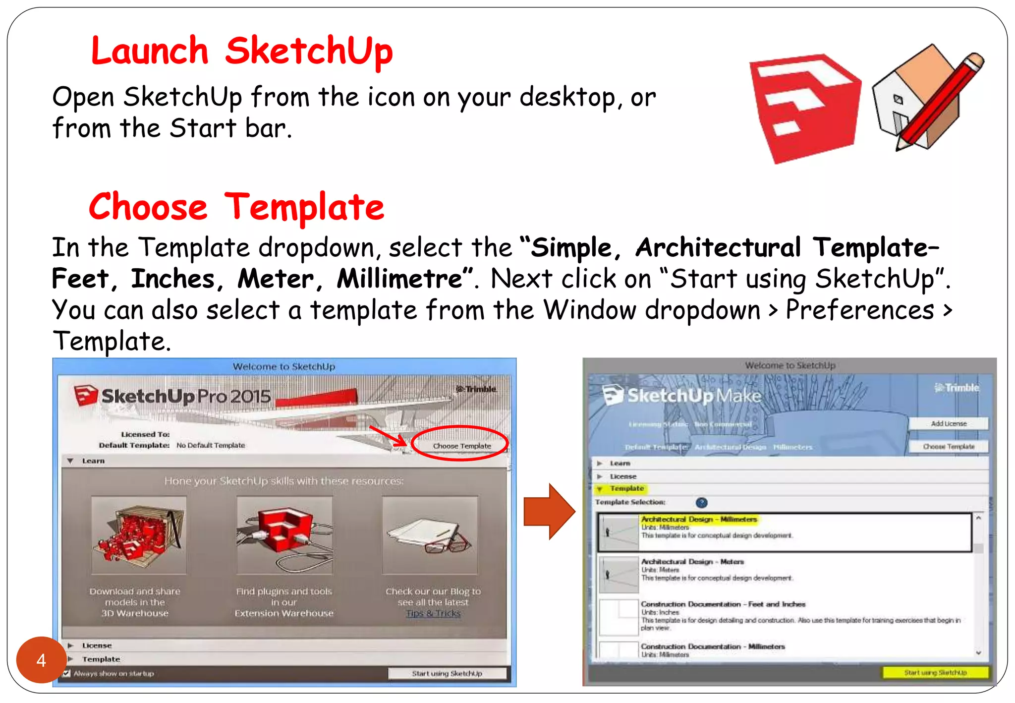 Sketchup basic course by Eng. Khalid A. Mter | PPTX
