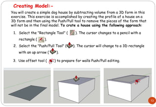 Sketchup basic course by Eng. Khalid A. Mter | PPTX