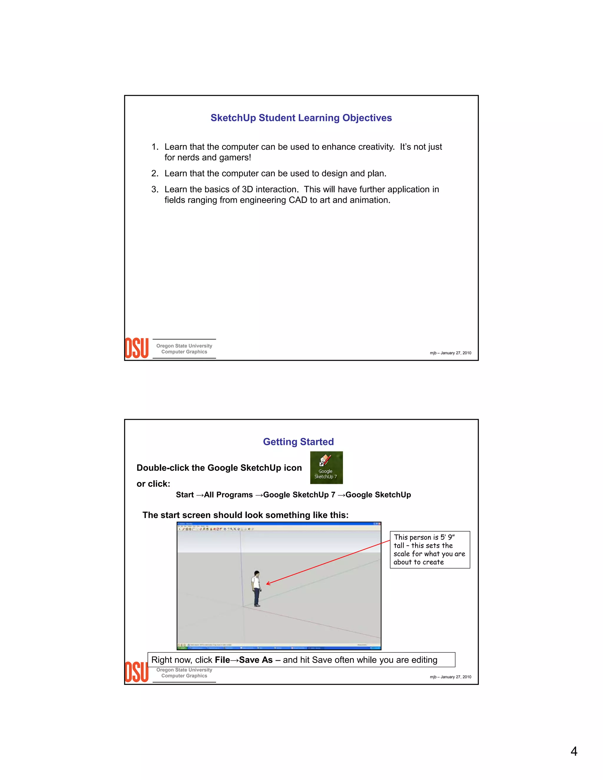 Sketchup modul | PDF