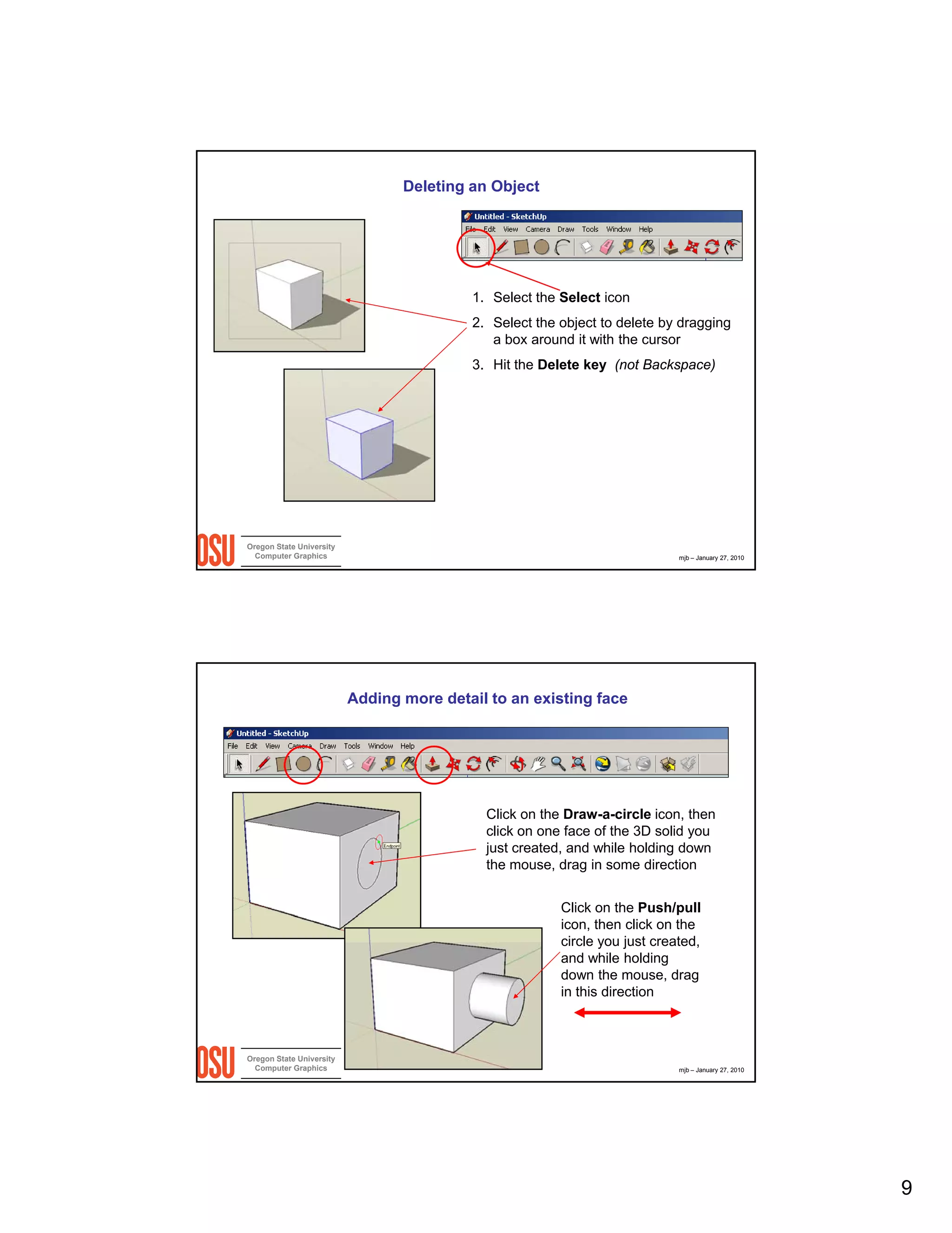 Sketchup modul | PDF