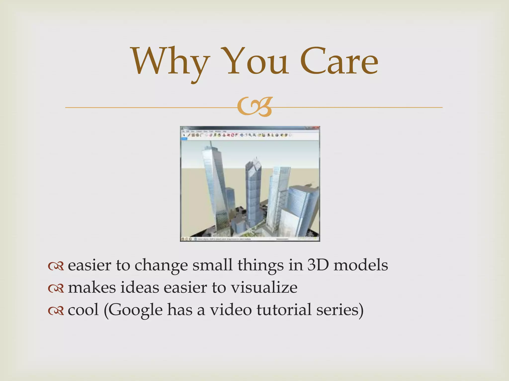 Intro to Sketchup | PPTX