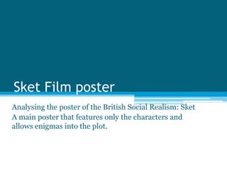 Sket film poster | PPT