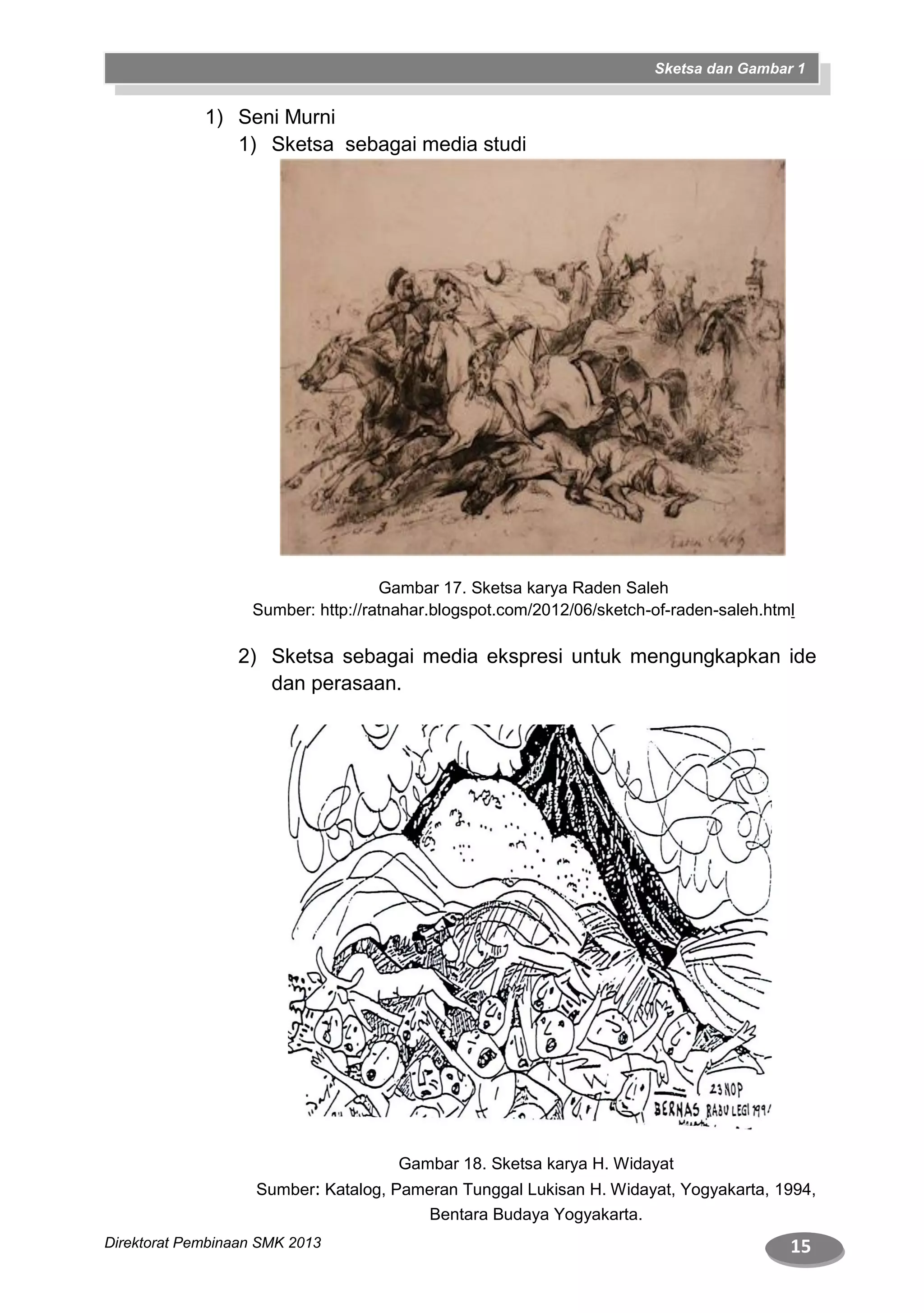 Sketsa dan-gambar-1- | PDF