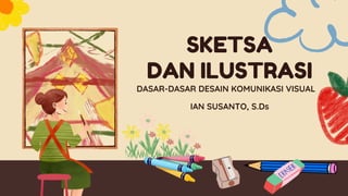 pembelajaran tentang sketsa dan ilustrasi | PDF