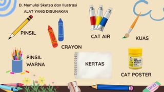 sketsa dan ilustrasi desain komunkasi visual | PDF