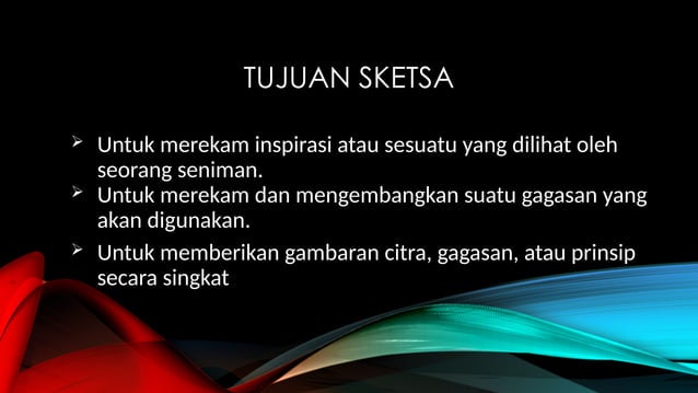 SKETSA & ILUSTRASI Power Point untuk SMK jurusan DKV | PPTX