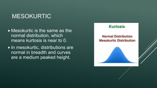 skewness of normal distribution curve..... | PPTX