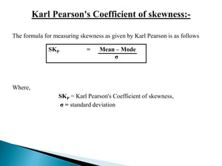 Skewness | PPTX