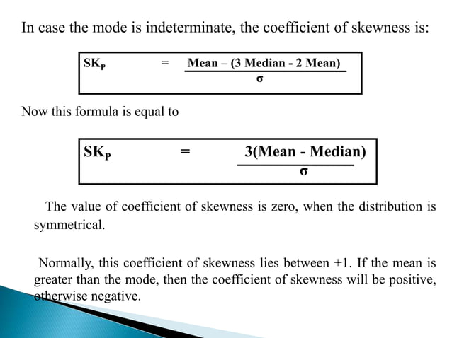 Skewness | PPTX | Physics | Science