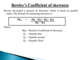 Skewness Formula