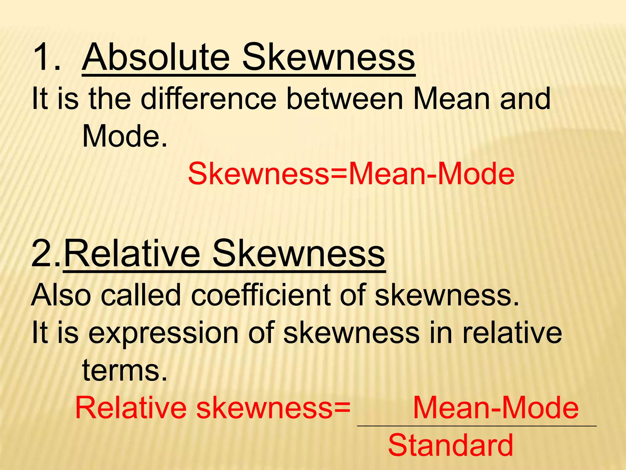 Skewness | PPTX