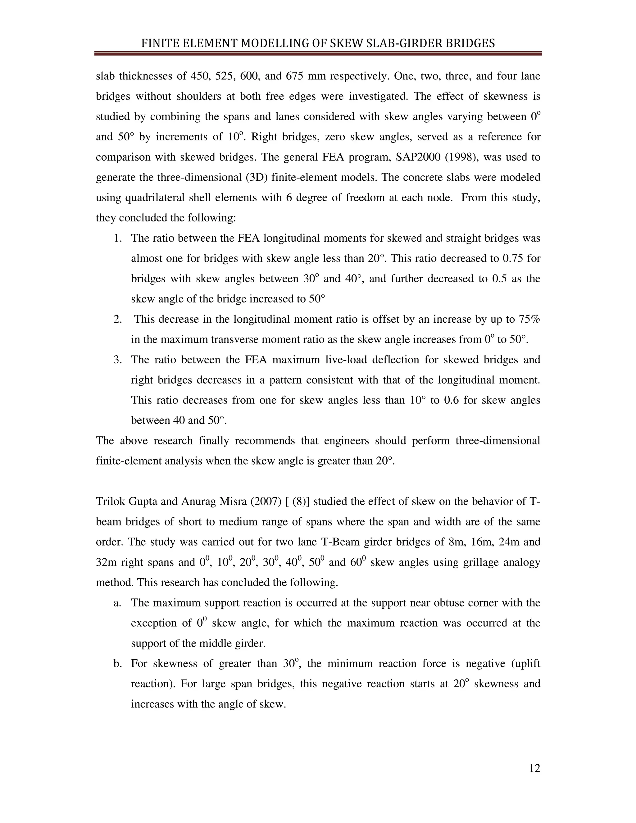 Skew slab bridge | PDF