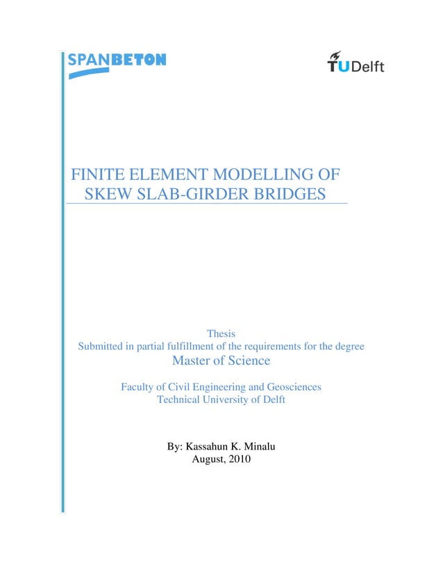 Skew slab bridge | PDF