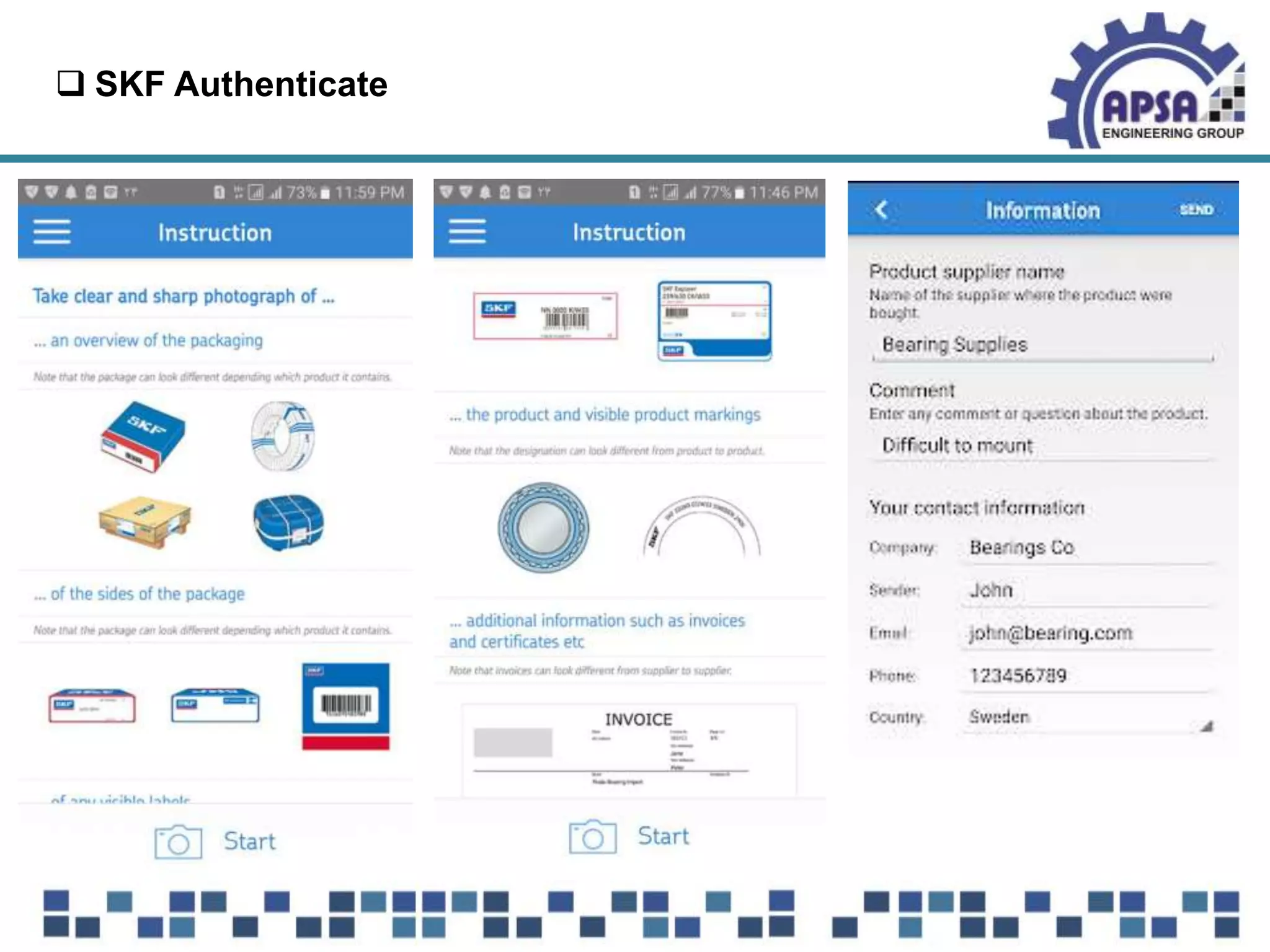 Skf authenticate | PPTX