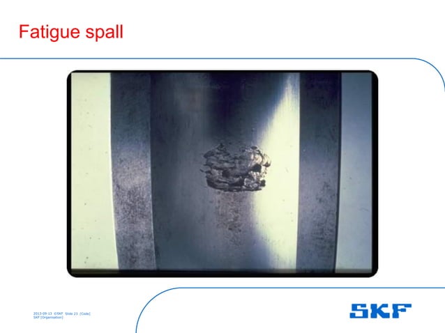 SKF_bearing-failure-analysis training.pdf | Geology | Science
