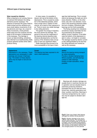 SKF - Bearing failure and causes | PDF