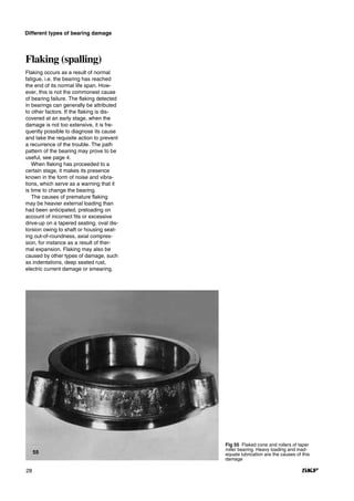 SKF - Bearing failure and causes | PDF