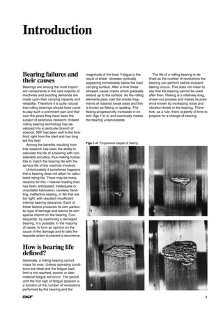 SKF - Bearing failure and causes | PDF